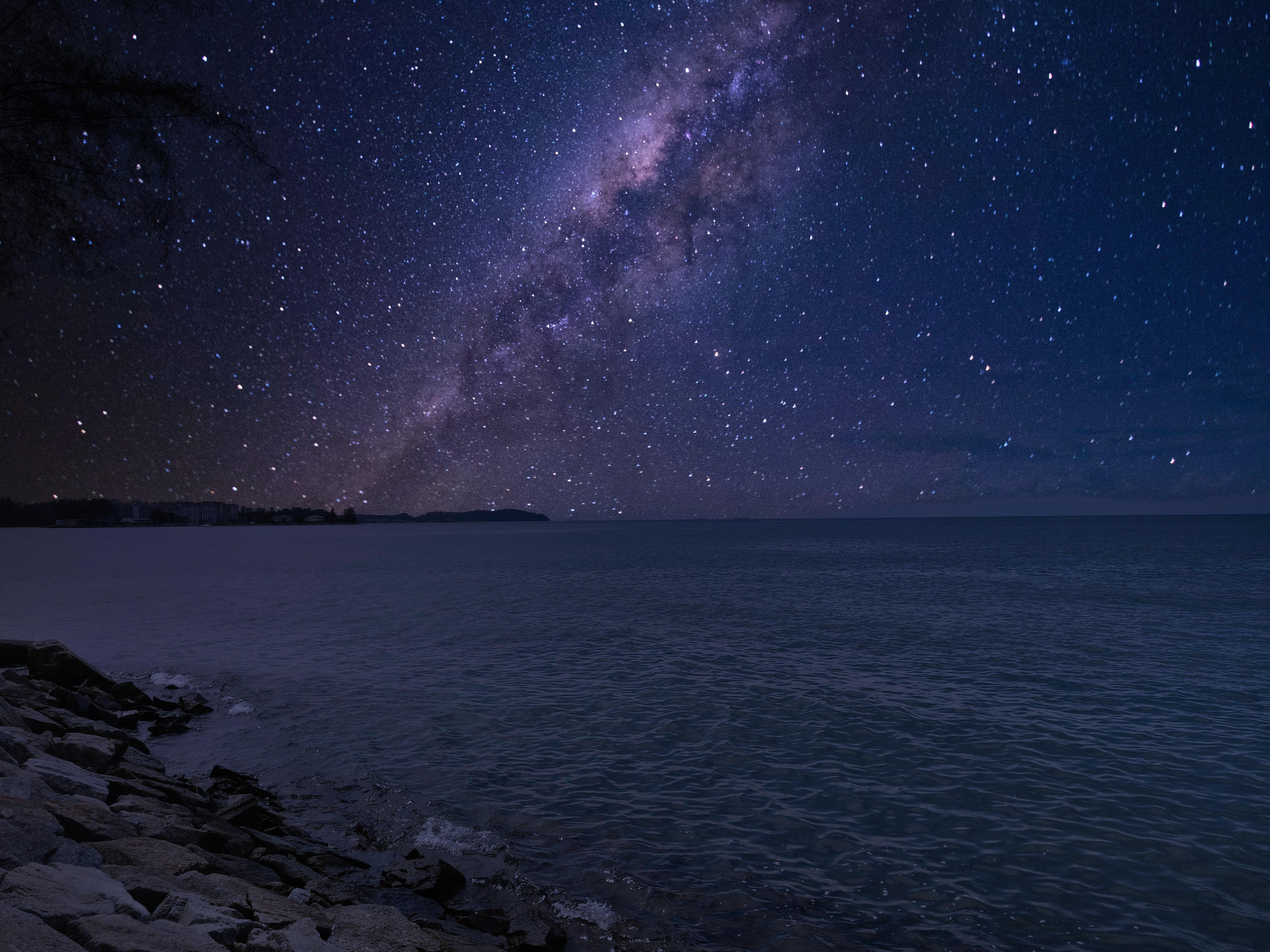 Milky Way Ocean Wallpapers - Top Free Milky Way Ocean Backgrounds ...