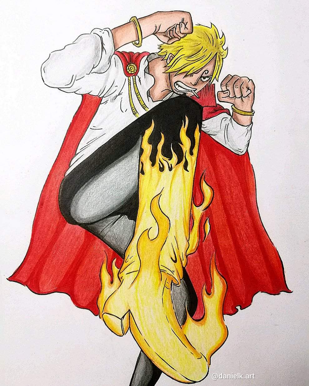 One Piece Sanji Diable Jambe Wallpapers - Top Free One Piece Sanji ...