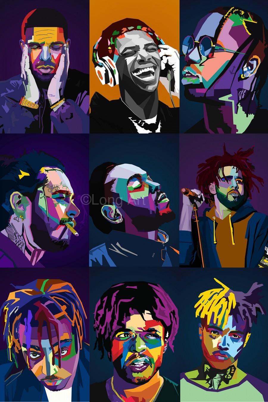 Rappers Collage Wallpapers - Top Free Rappers Collage Backgrounds ...