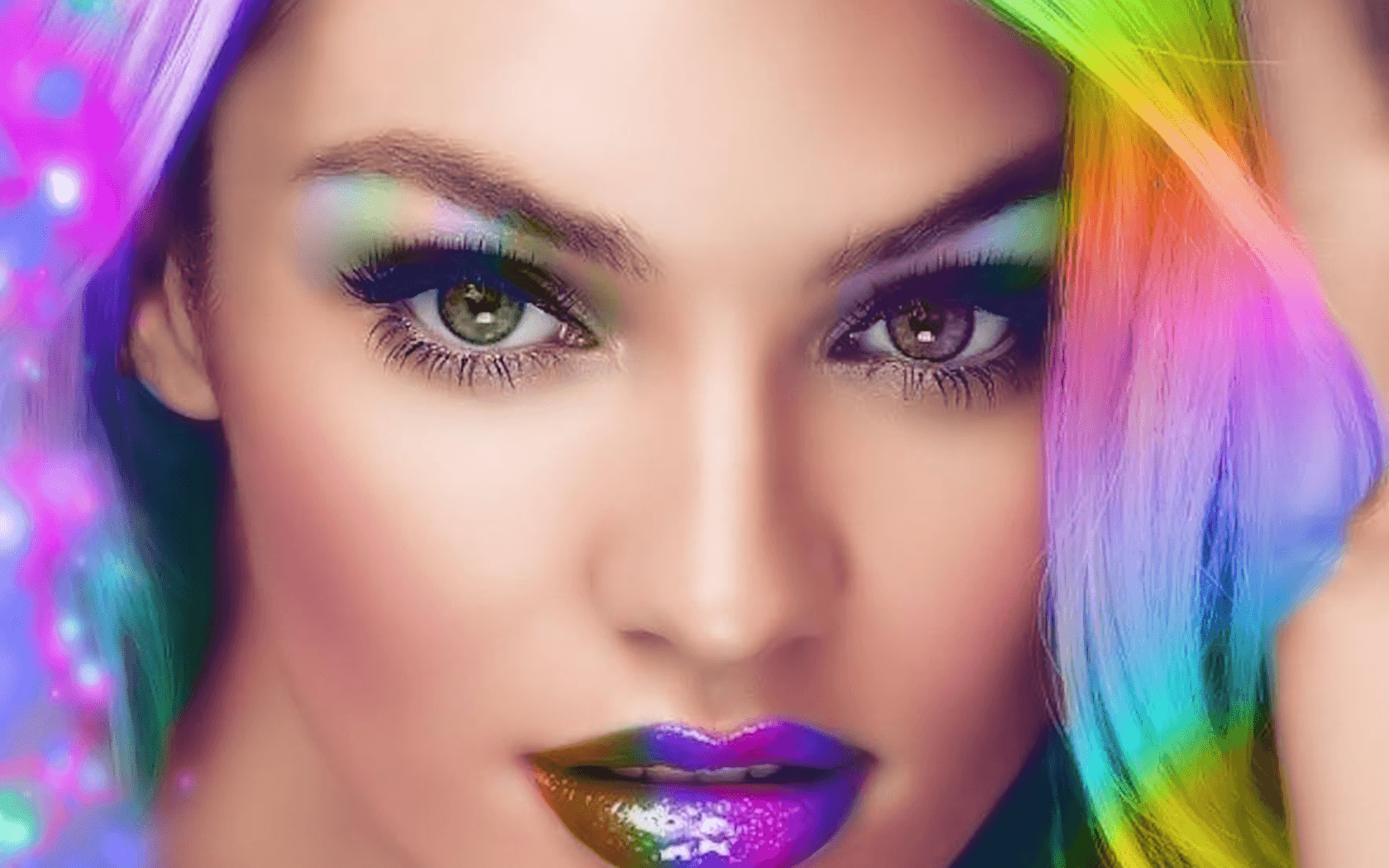 Rainbow Hair Wallpapers - Top Free Rainbow Hair Backgrounds ...