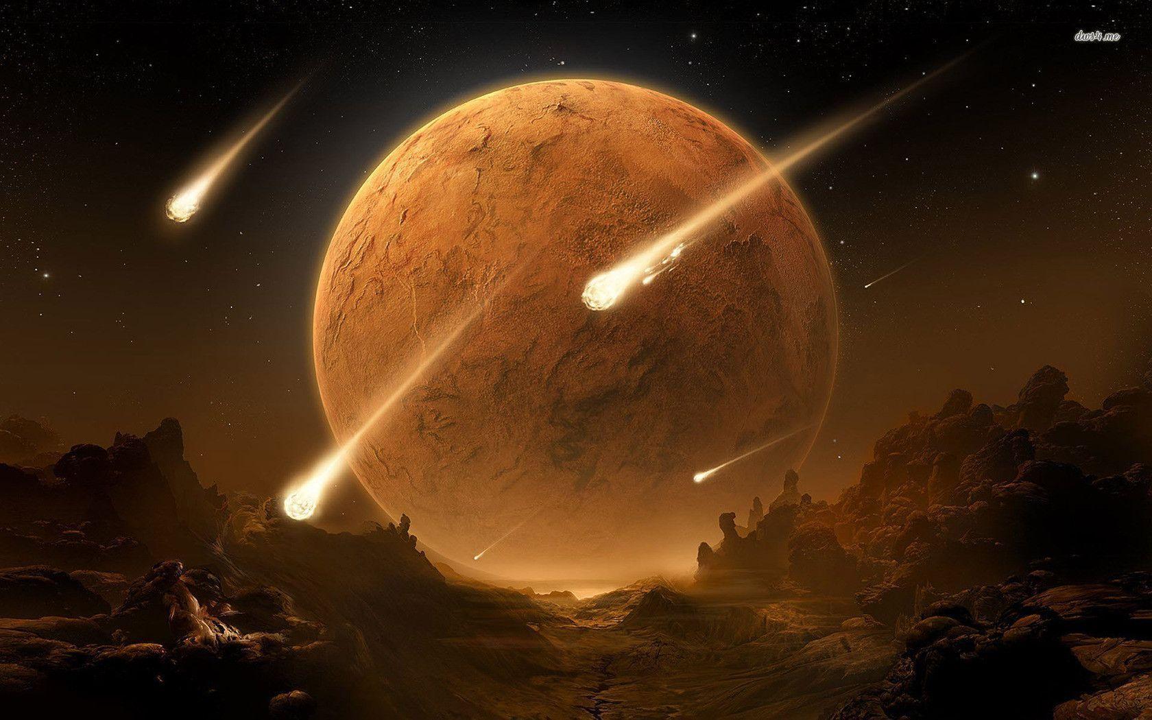 Meteor Wallpapers - Top Free Meteor Backgrounds - WallpaperAccess