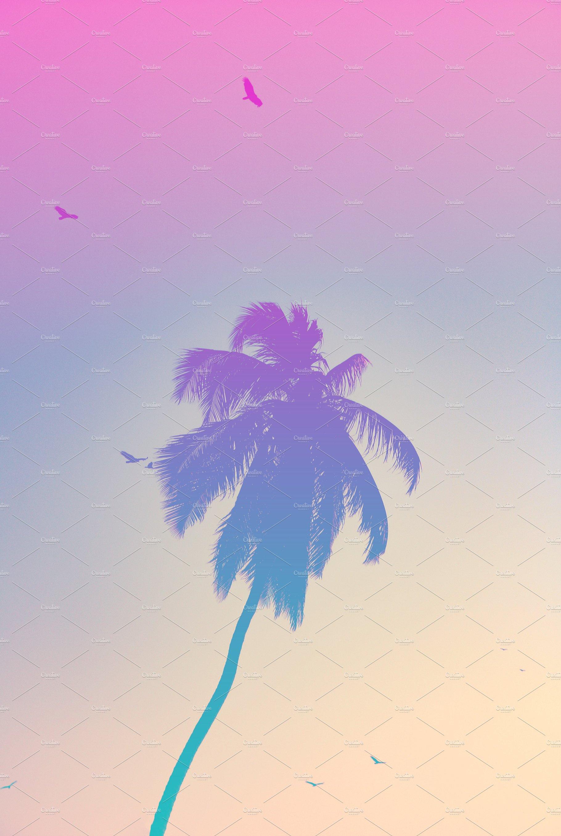 80s Retro Palm Tree Wallpapers - Top Free 80s Retro Palm Tree ...