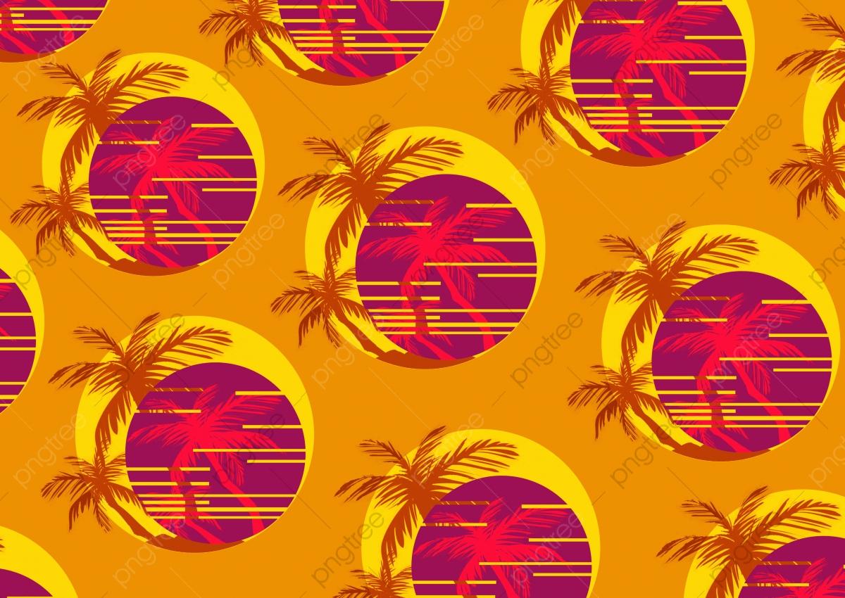 80s Retro Palm Tree Wallpapers - Top Free 80s Retro Palm Tree ...