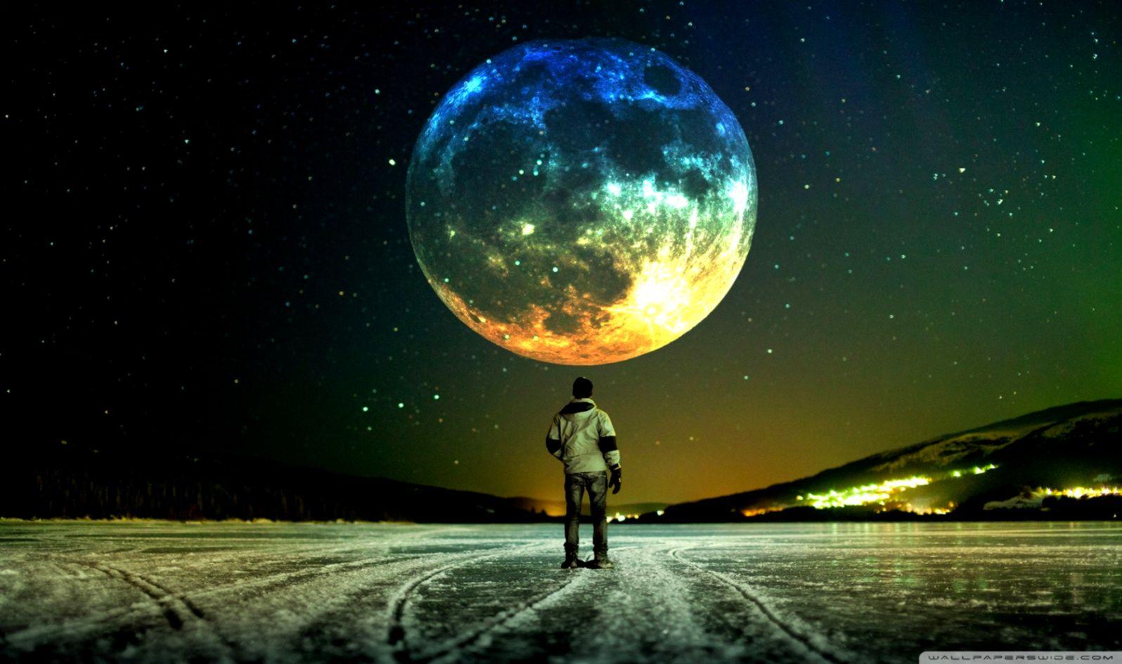 Moon 4K HD Wallpapers - Top Free Moon 4K HD Backgrounds - WallpaperAccess