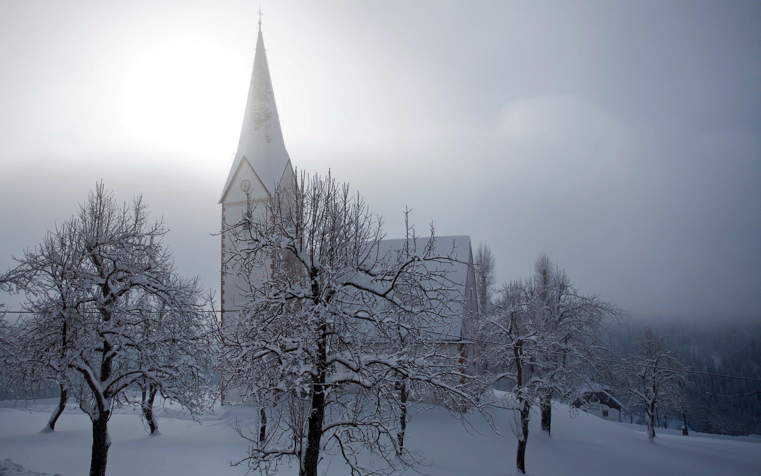 Church Snow Wallpapers - Top Free Church Snow Backgrounds - WallpaperAccess