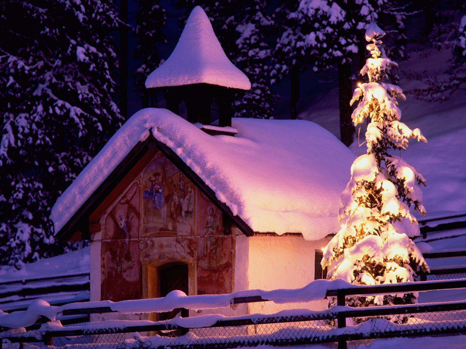 Church Snow Wallpapers - Top Free Church Snow Backgrounds - WallpaperAccess