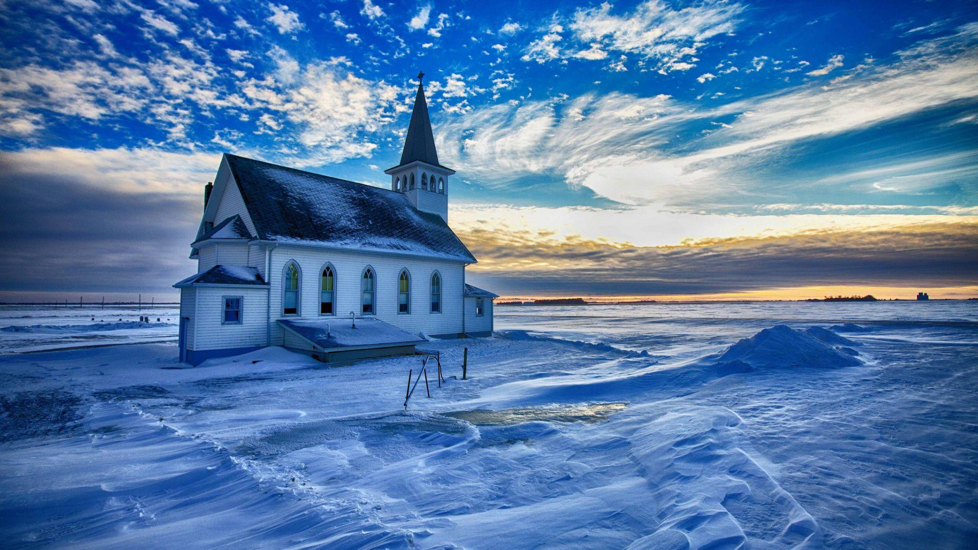 Church Snow Wallpapers - Top Free Church Snow Backgrounds - WallpaperAccess