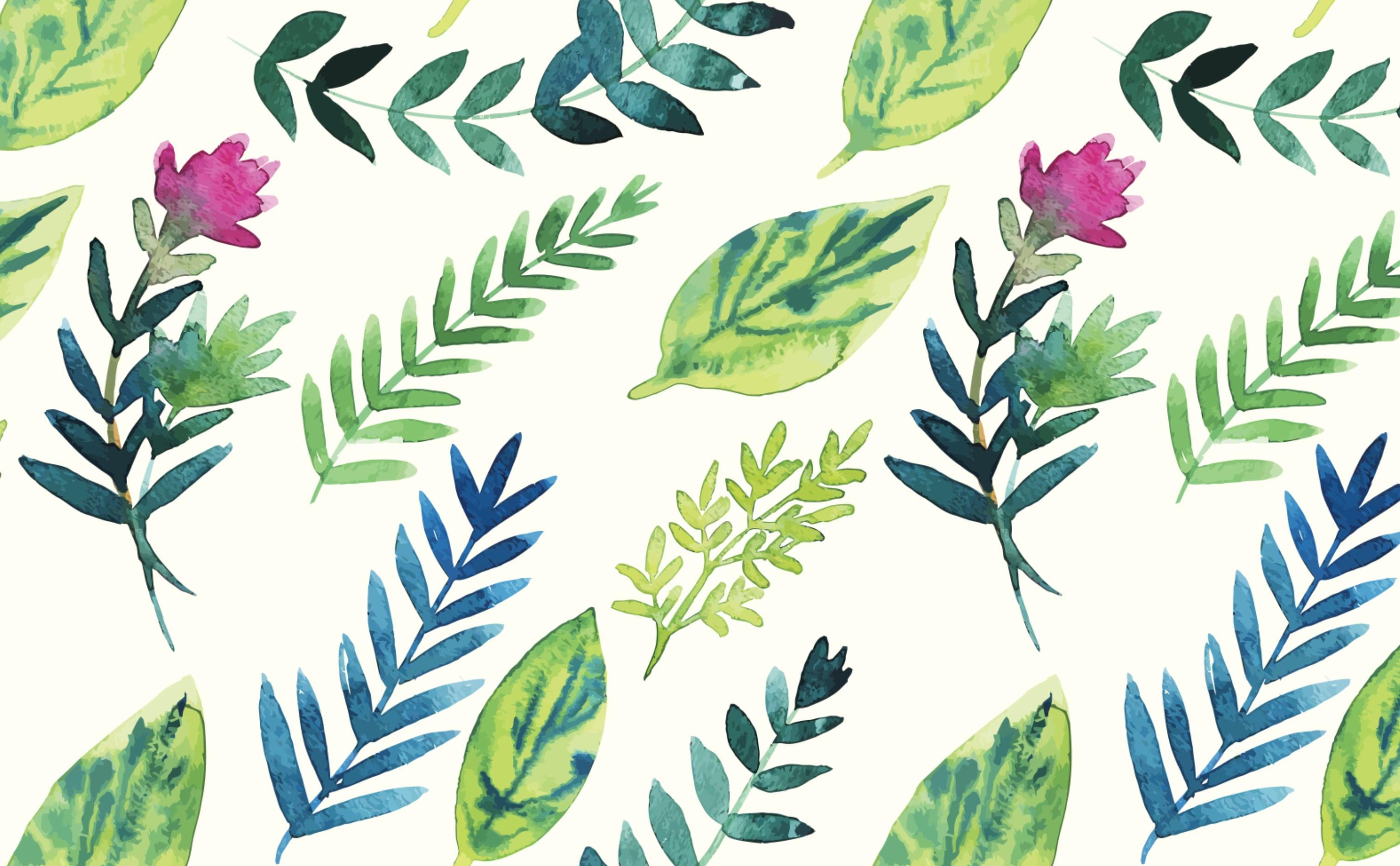 Watercolor Leaves Wallpapers - Top Free Watercolor Leaves Backgrounds ...