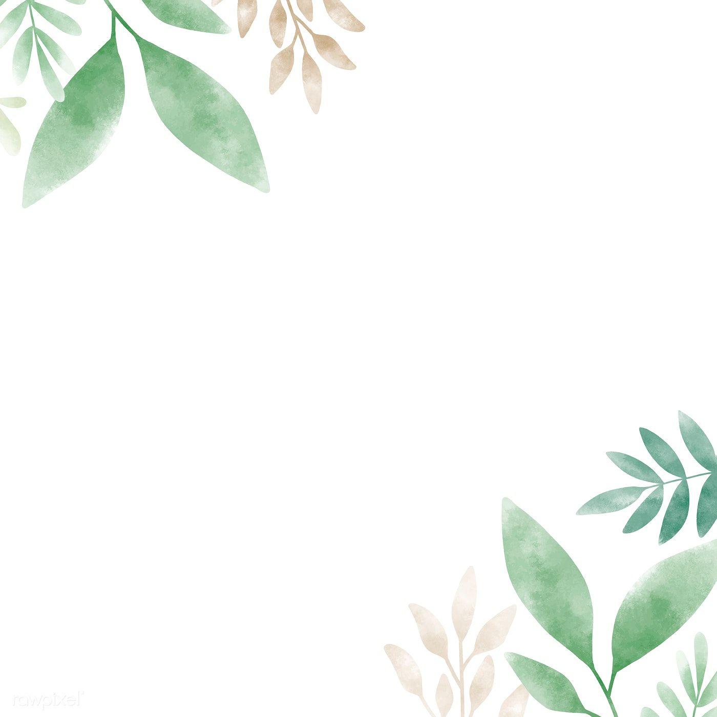 Watercolor Leaves Wallpapers - Top Free Watercolor Leaves Backgrounds ...