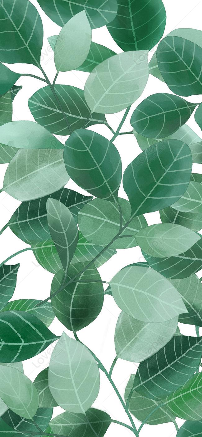 Watercolor Leaves Wallpapers - Top Free Watercolor Leaves Backgrounds ...