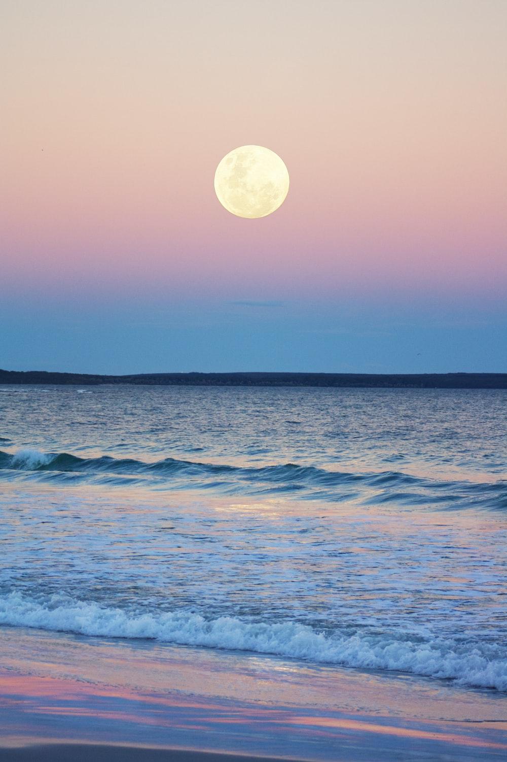 Beach Moon Wallpapers - Top Free Beach Moon Backgrounds - WallpaperAccess