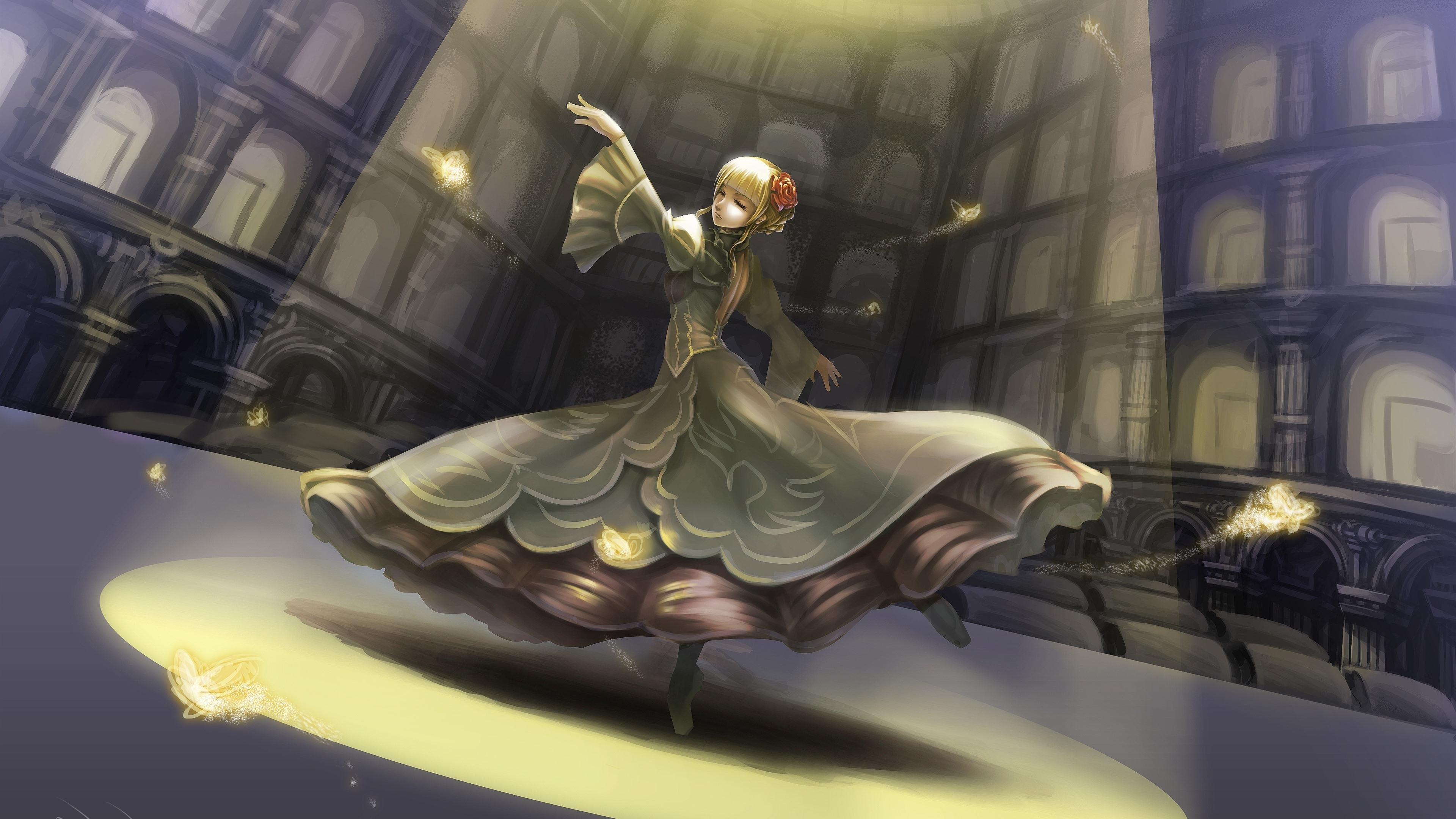 Anime Girl Dancing Wallpapers - Top Free Anime Girl Dancing Backgrounds ...