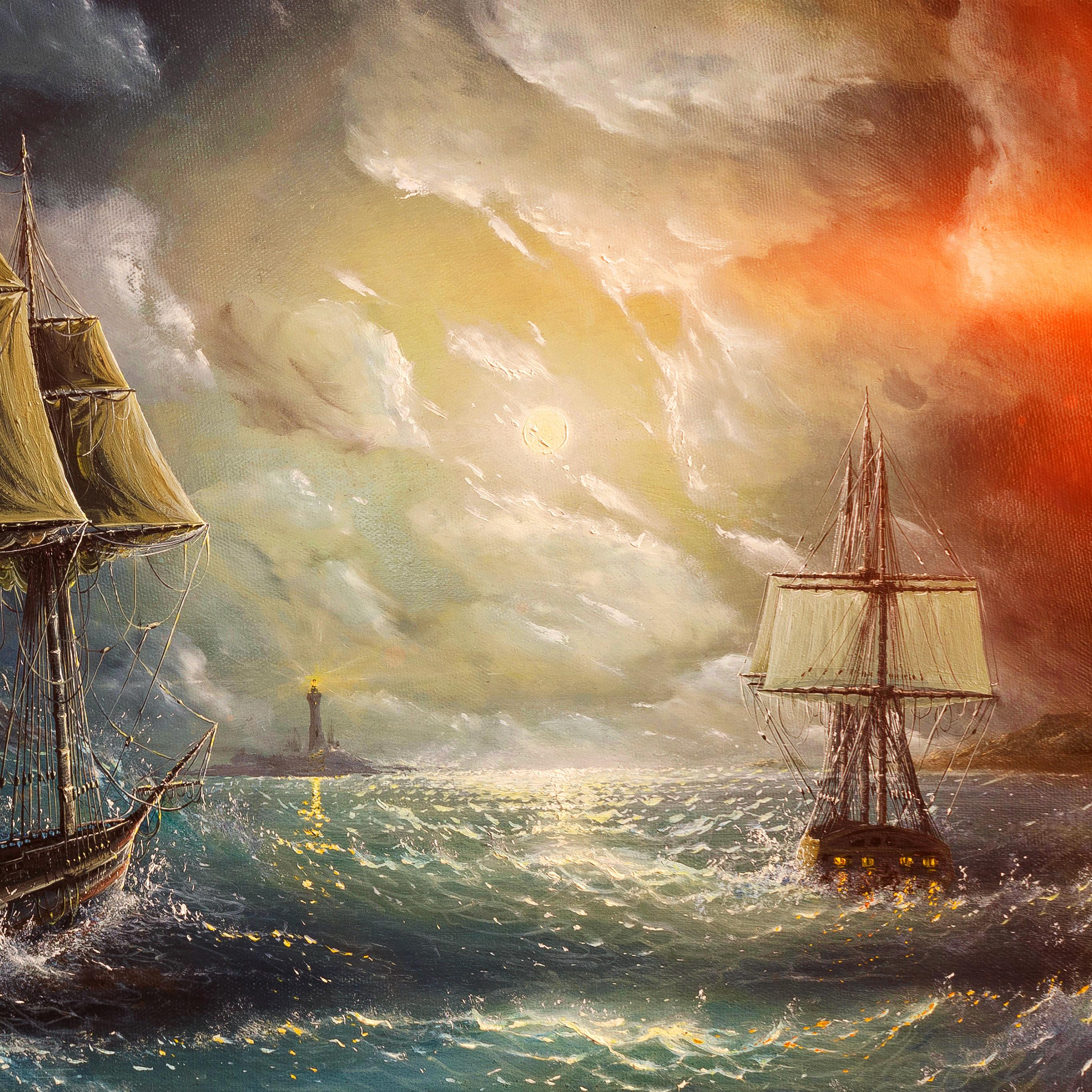 Sea Painting Wallpapers - Top Free Sea Painting Backgrounds ...