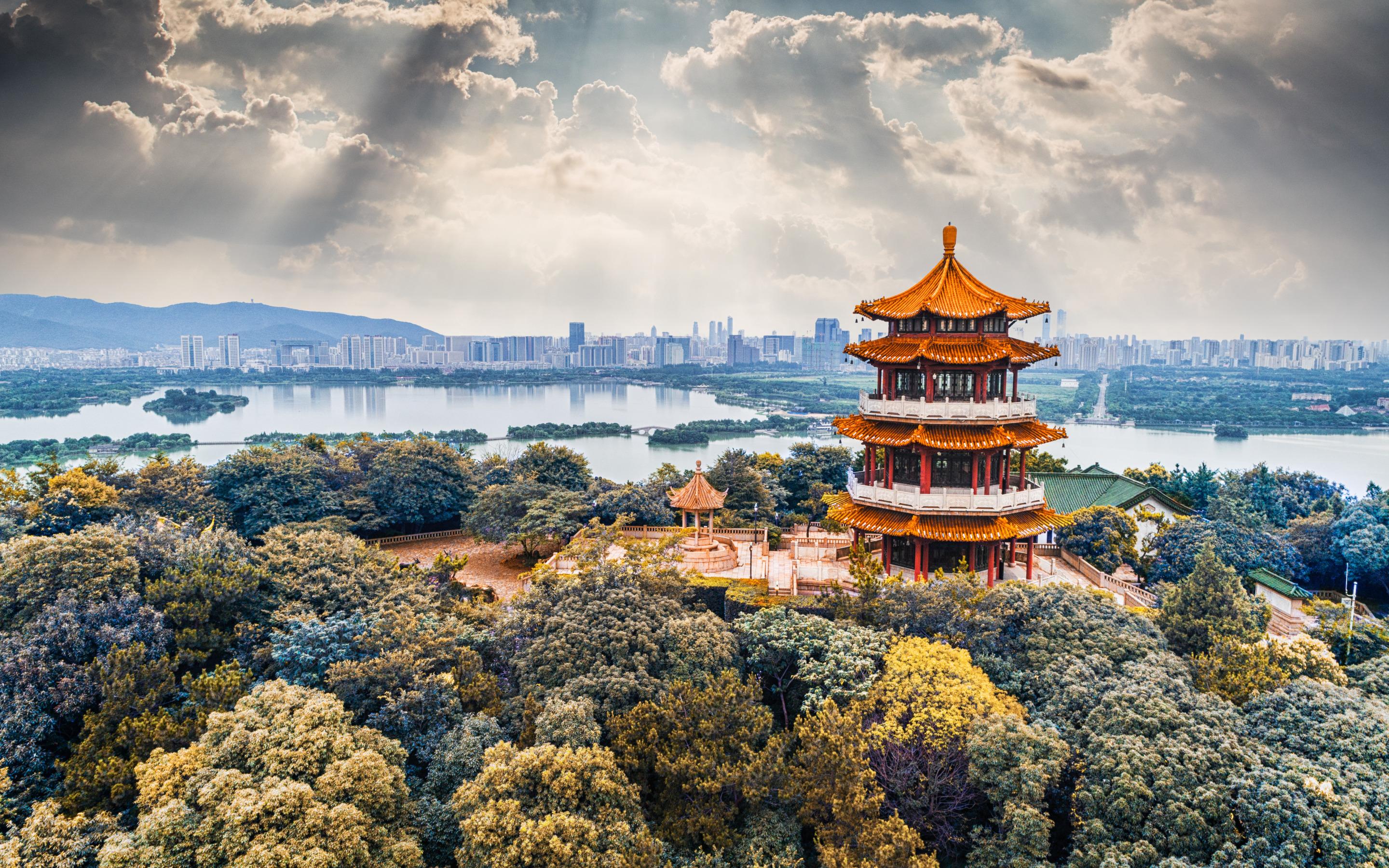 Hangzhou Skyline Wallpapers - Top Free Hangzhou Skyline Backgrounds ...