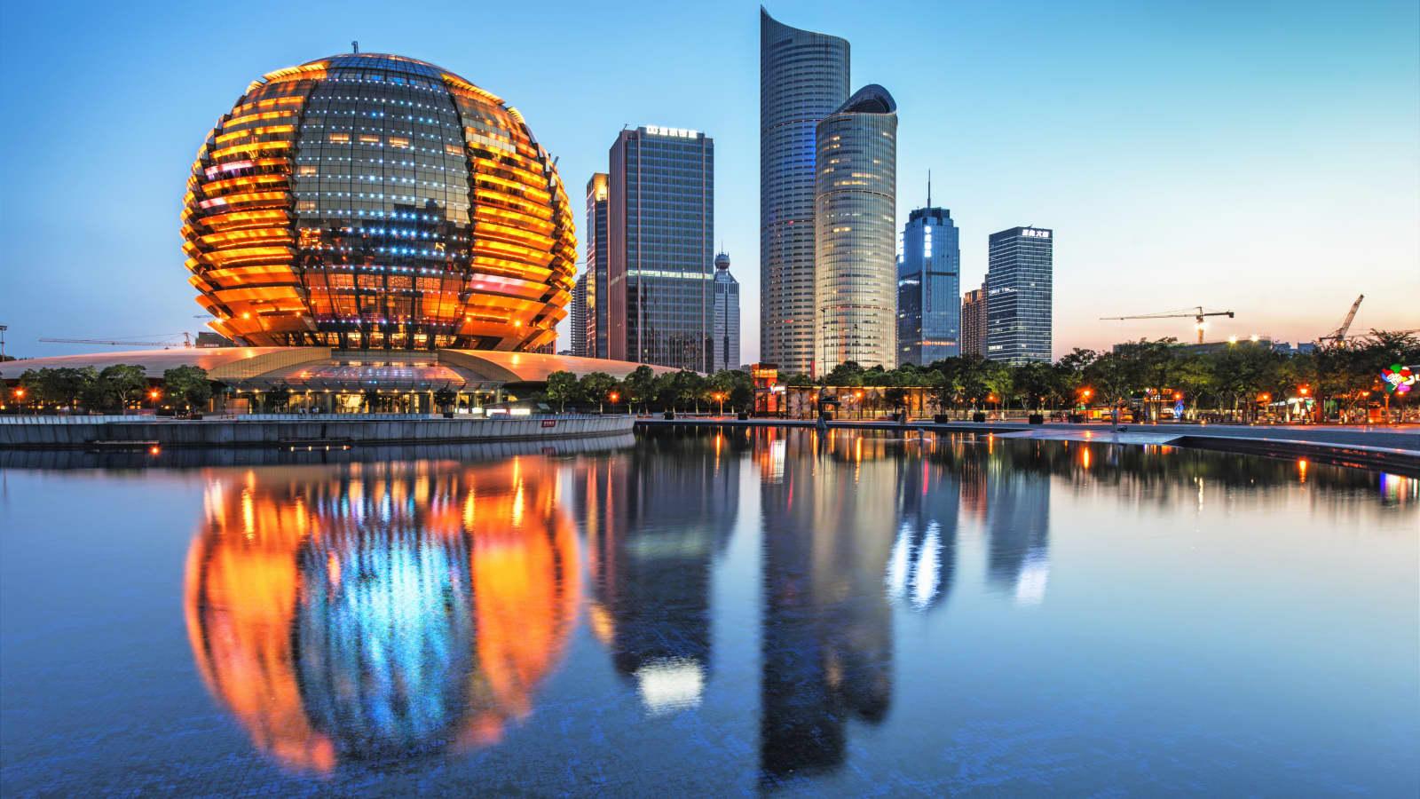 Hangzhou Skyline Wallpapers - Top Free Hangzhou Skyline Backgrounds ...