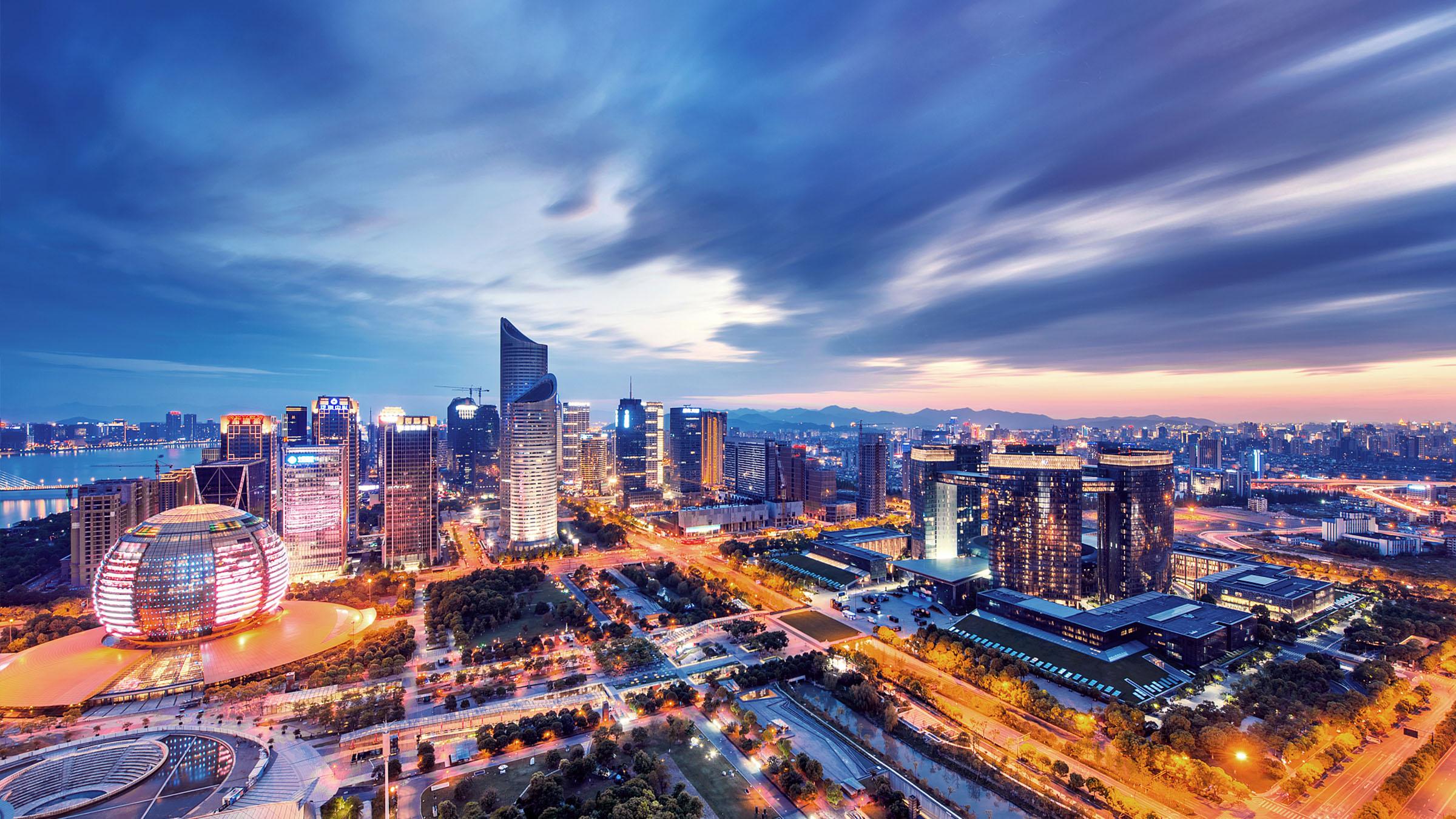 Hangzhou Skyline Wallpapers - Top Free Hangzhou Skyline Backgrounds ...