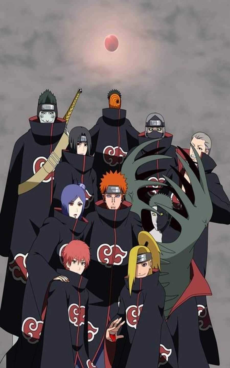 Akatsuki Members Wallpapers - Top Free Akatsuki Members Backgrounds ...