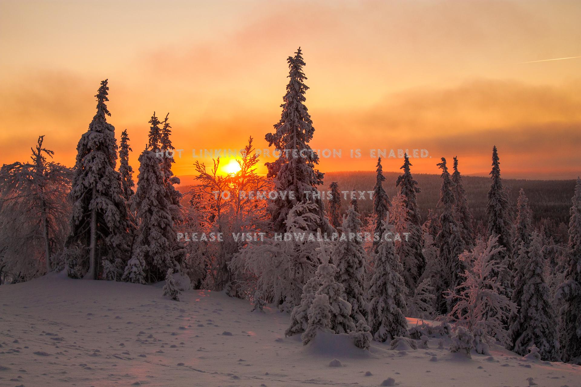 Winter Sunset Computer Wallpapers - Top Free Winter Sunset Computer ...