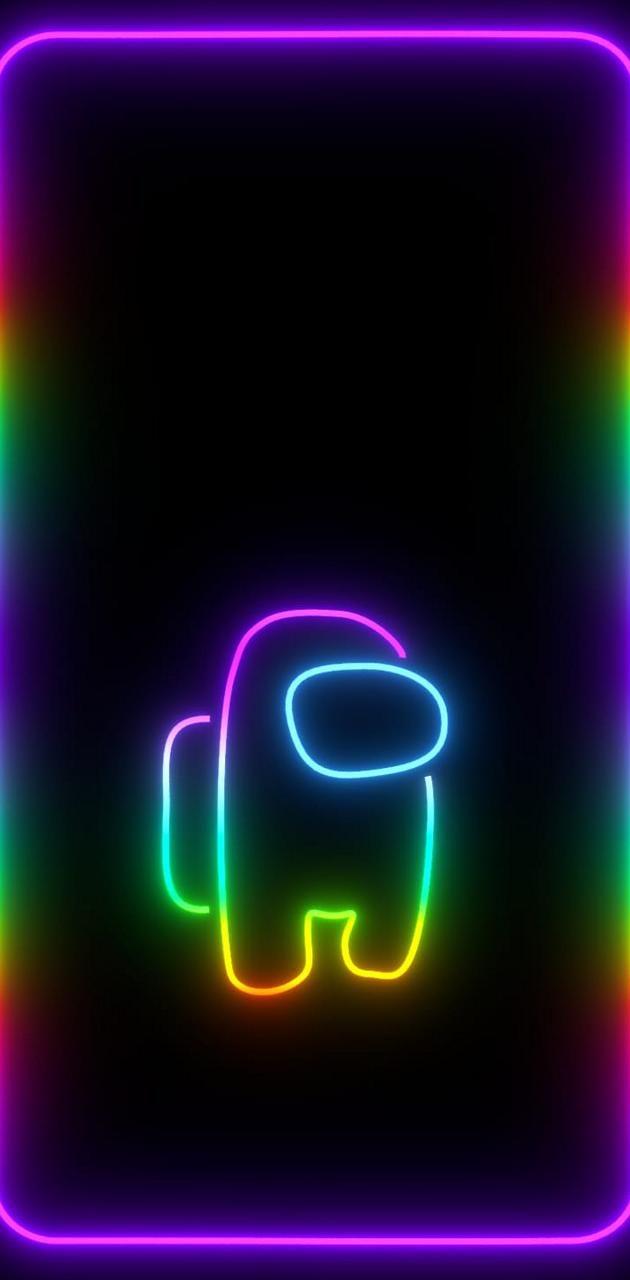 Neon Among Us Wallpapers - Top Free Neon Among Us Backgrounds ...