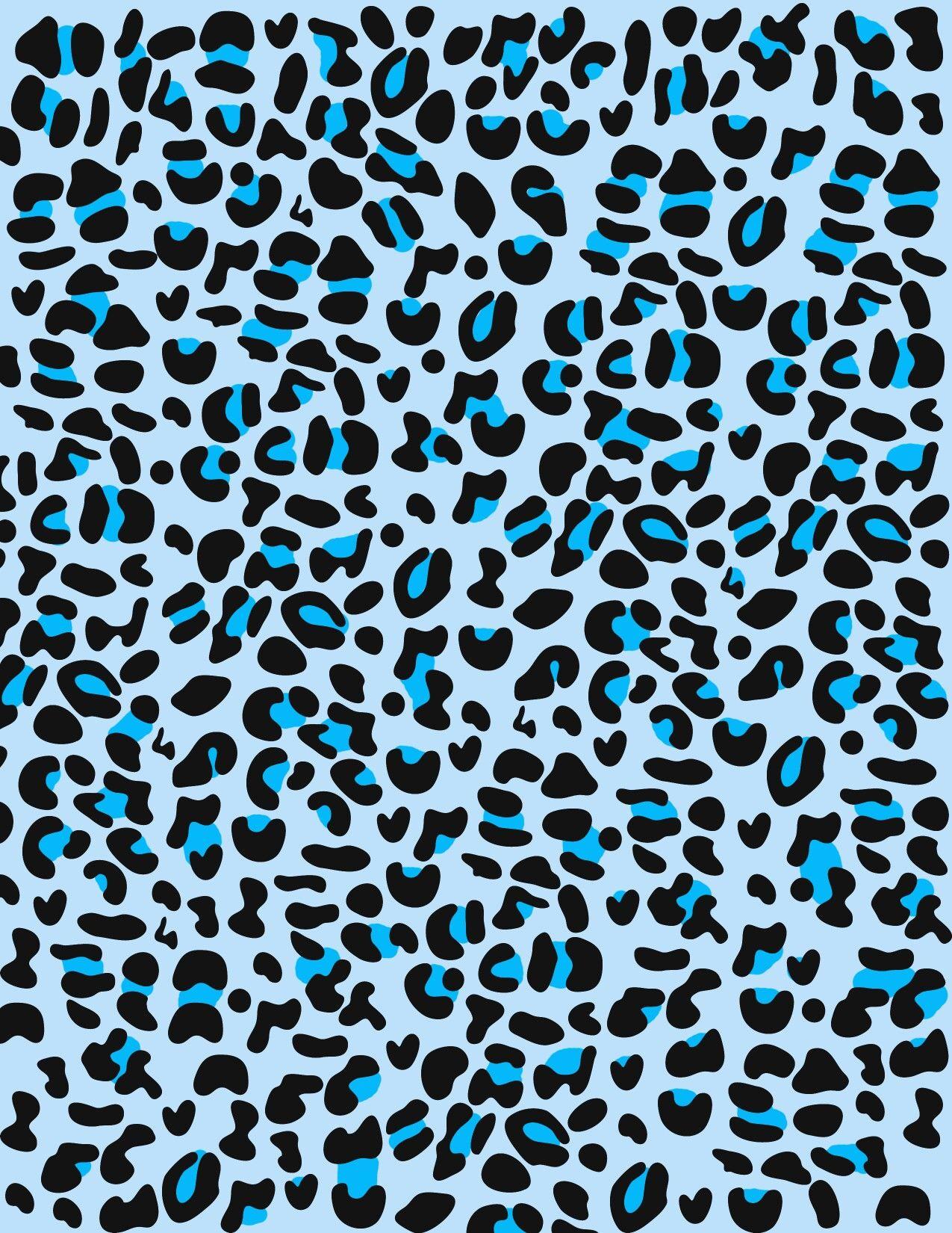 Blue Cheetah Print Wallpapers - Top Free Blue Cheetah Print Backgrounds ...
