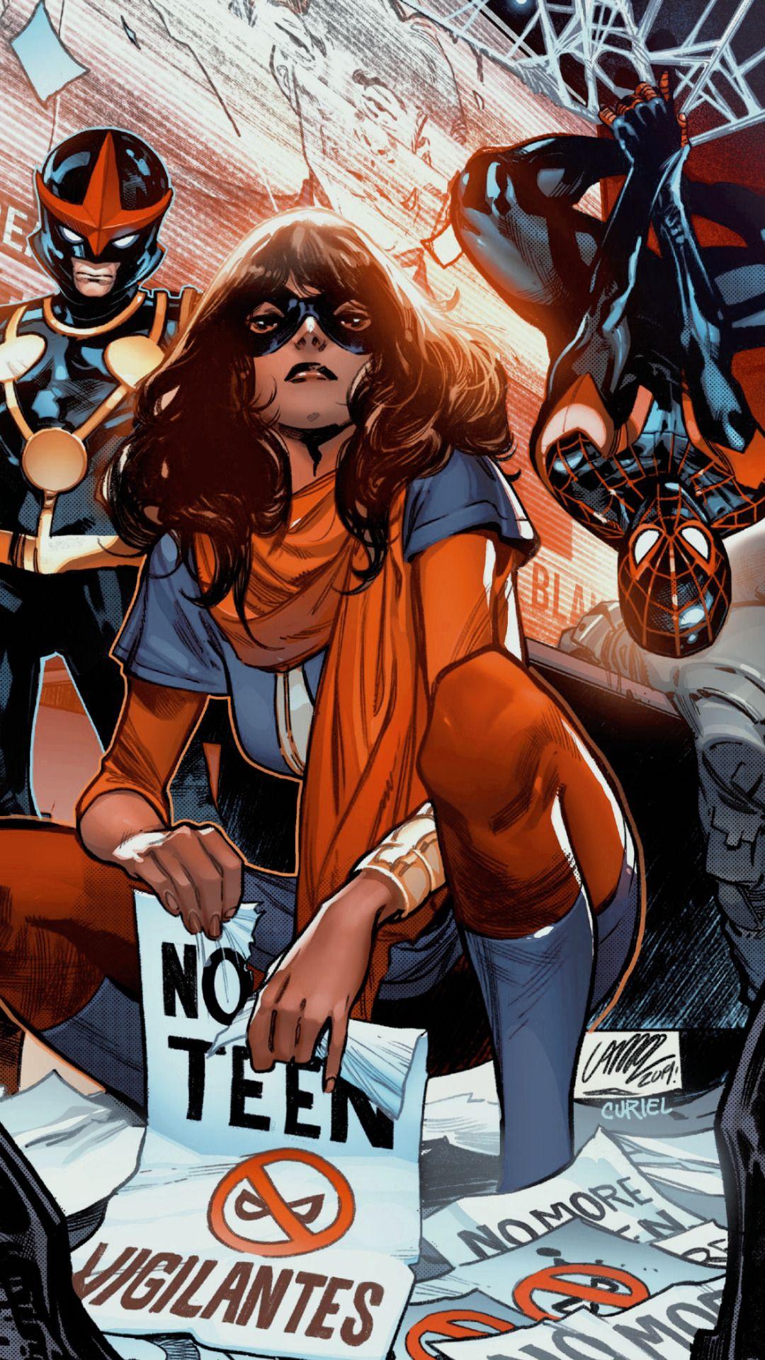 Kamala Khan Wallpapers - Top Free Kamala Khan Backgrounds - WallpaperAccess