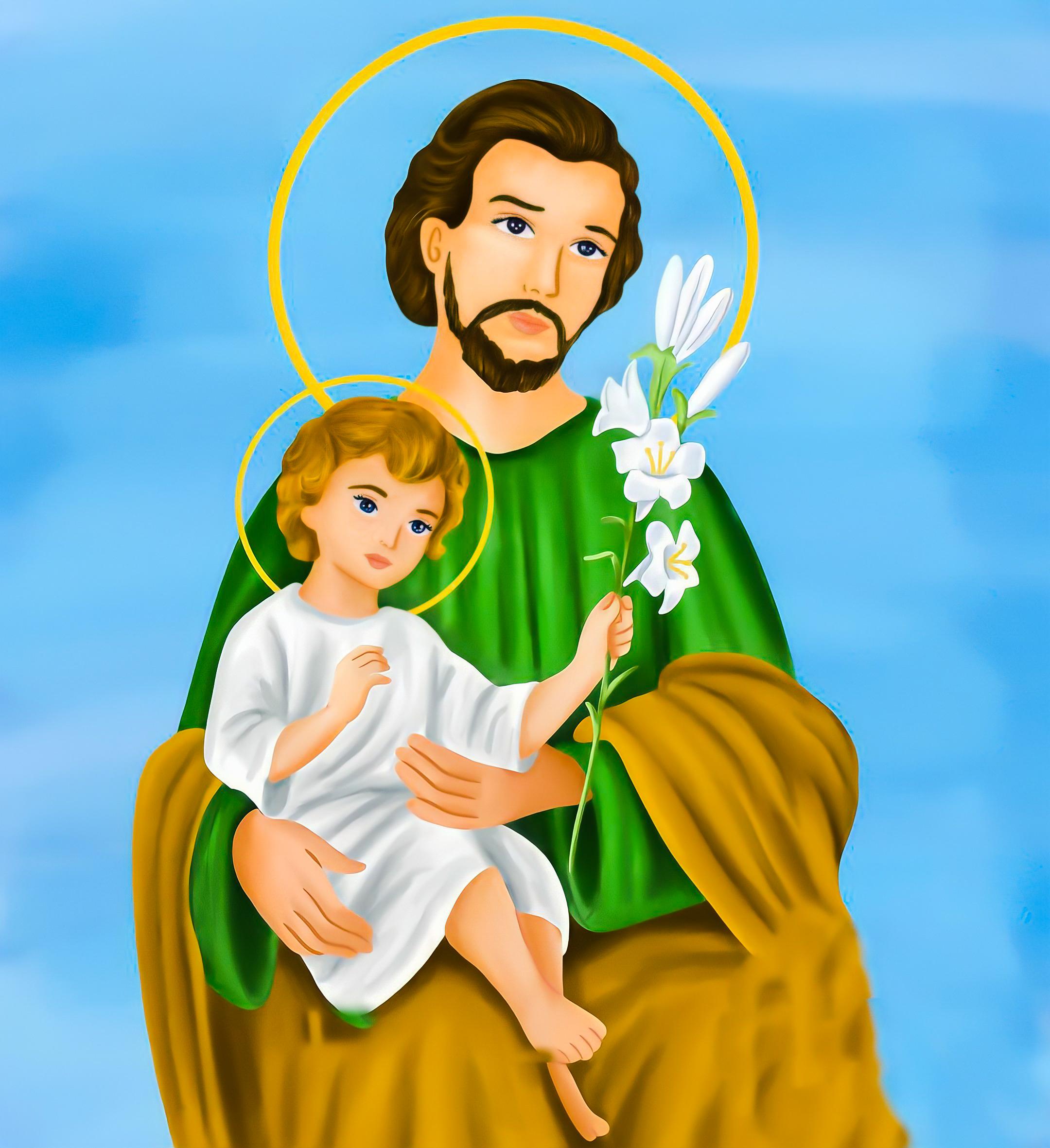 Saint Joseph Wallpapers - Top Free Saint Joseph Backgrounds ...