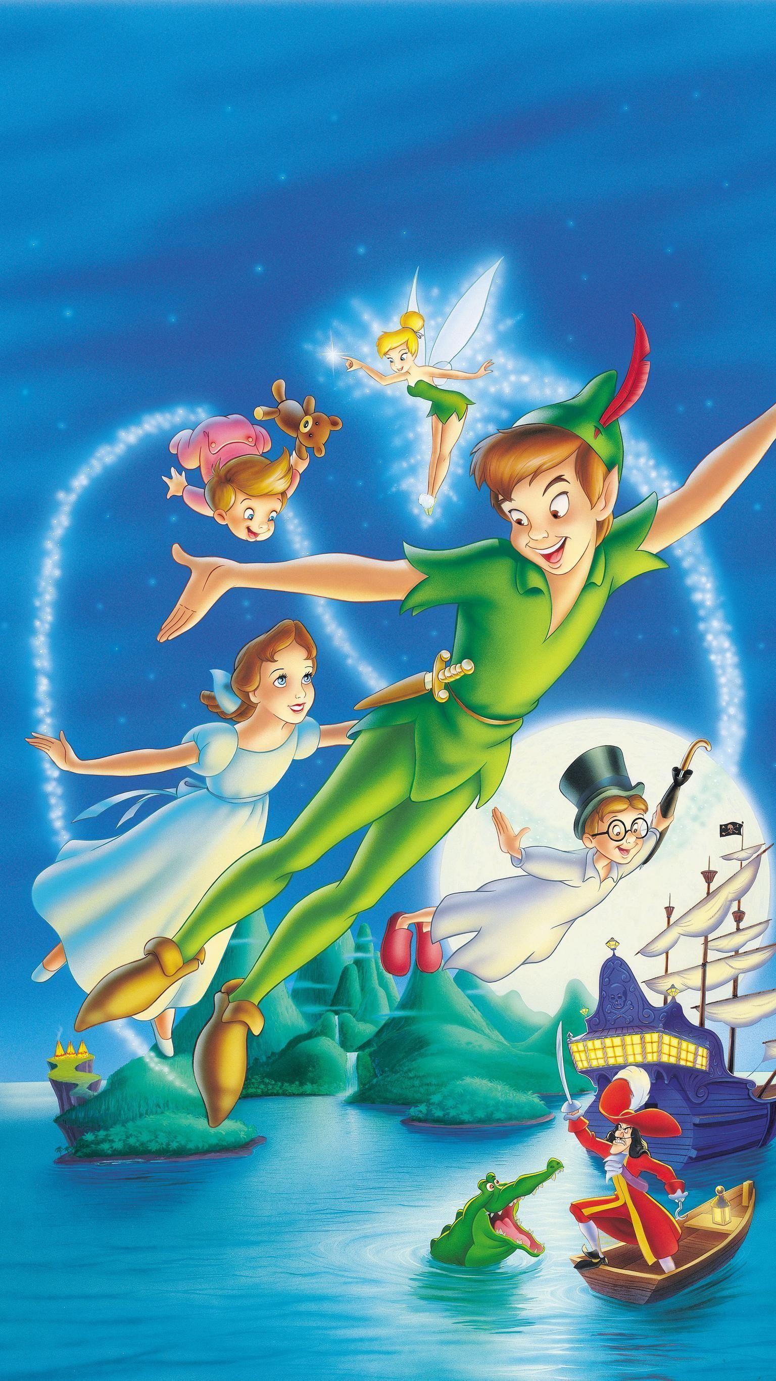 Peter Pan Flying Wallpapers - Top Free Peter Pan Flying Backgrounds ...