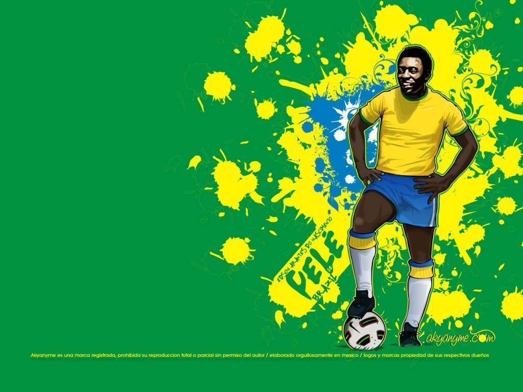Pele Brazil Wallpapers - Top Free Pele Brazil Backgrounds - WallpaperAccess