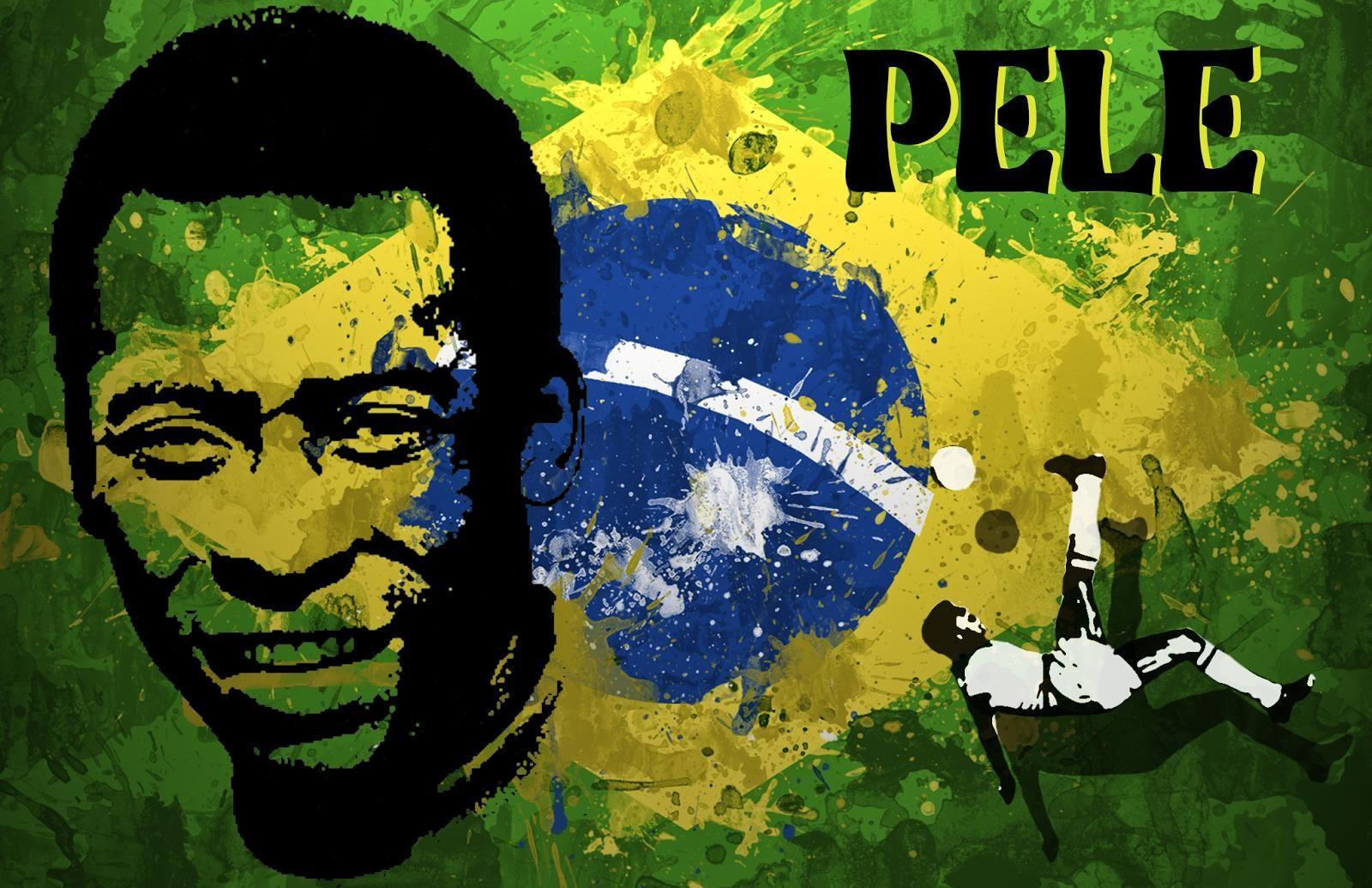 Pele Brazil Wallpapers - Top Free Pele Brazil Backgrounds - WallpaperAccess