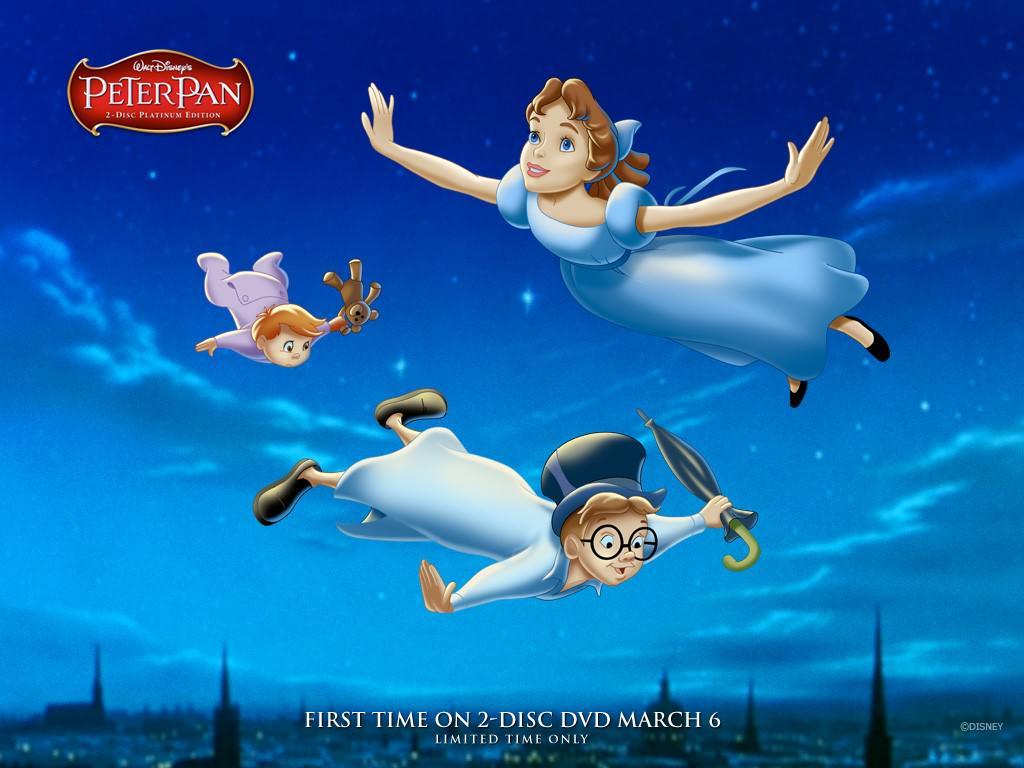 Peter Pan Flying Wallpapers - Top Free Peter Pan Flying Backgrounds ...