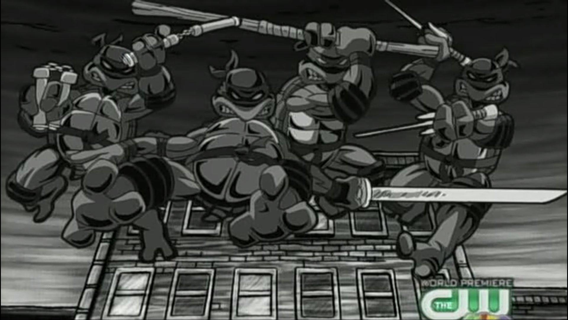 Black and White Ninja Turtles Wallpapers - Top Free Black and White ...
