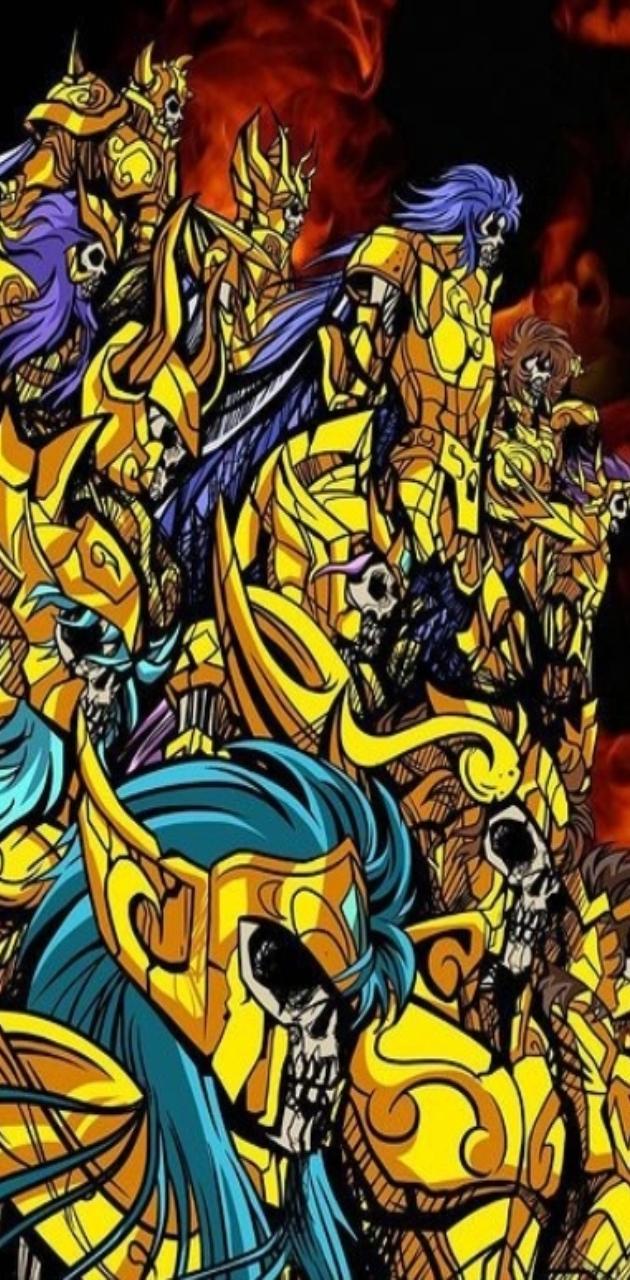 Gold Saints Wallpapers - Top Free Gold Saints Backgrounds - WallpaperAccess