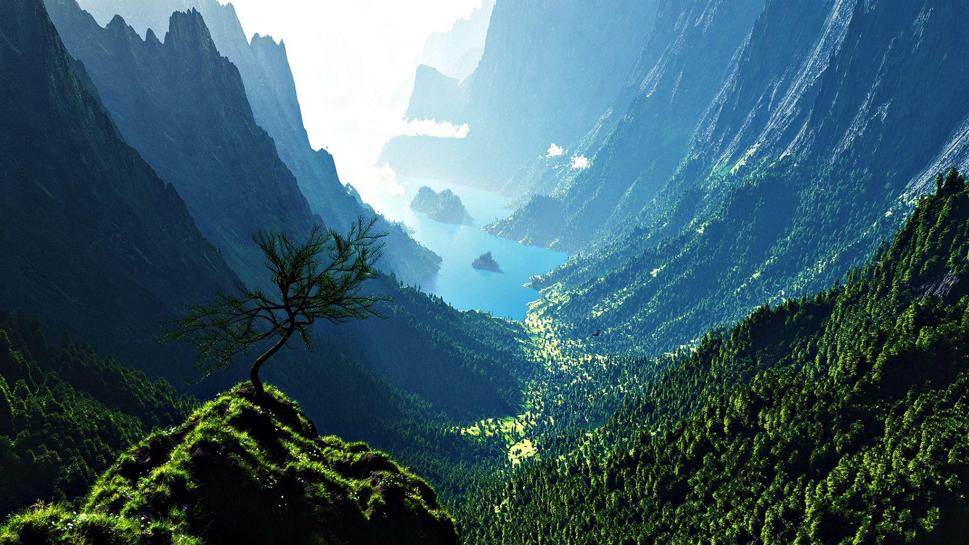 1920X1080 HD Mountain Wallpapers - Top Free 1920X1080 HD Mountain ...