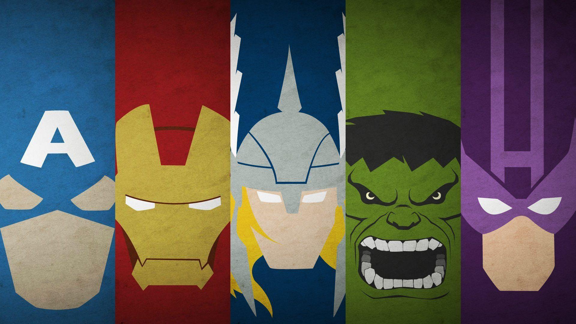 Avengers Minimalist Tablet Wallpapers - Top Free Avengers Minimalist ...