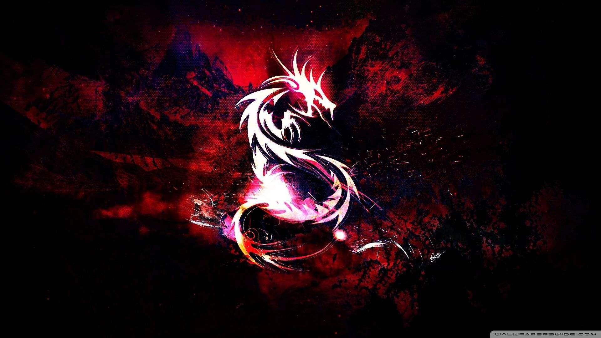 Light and Dark Dragon Wallpapers - Top Free Light and Dark Dragon ...