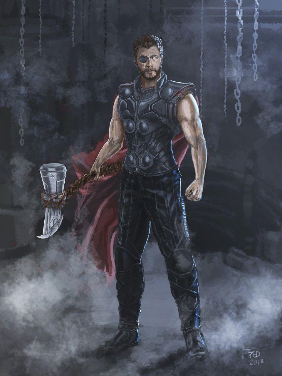 Avengers Infinity War Thor Wallpapers - Top Free Avengers Infinity War ...