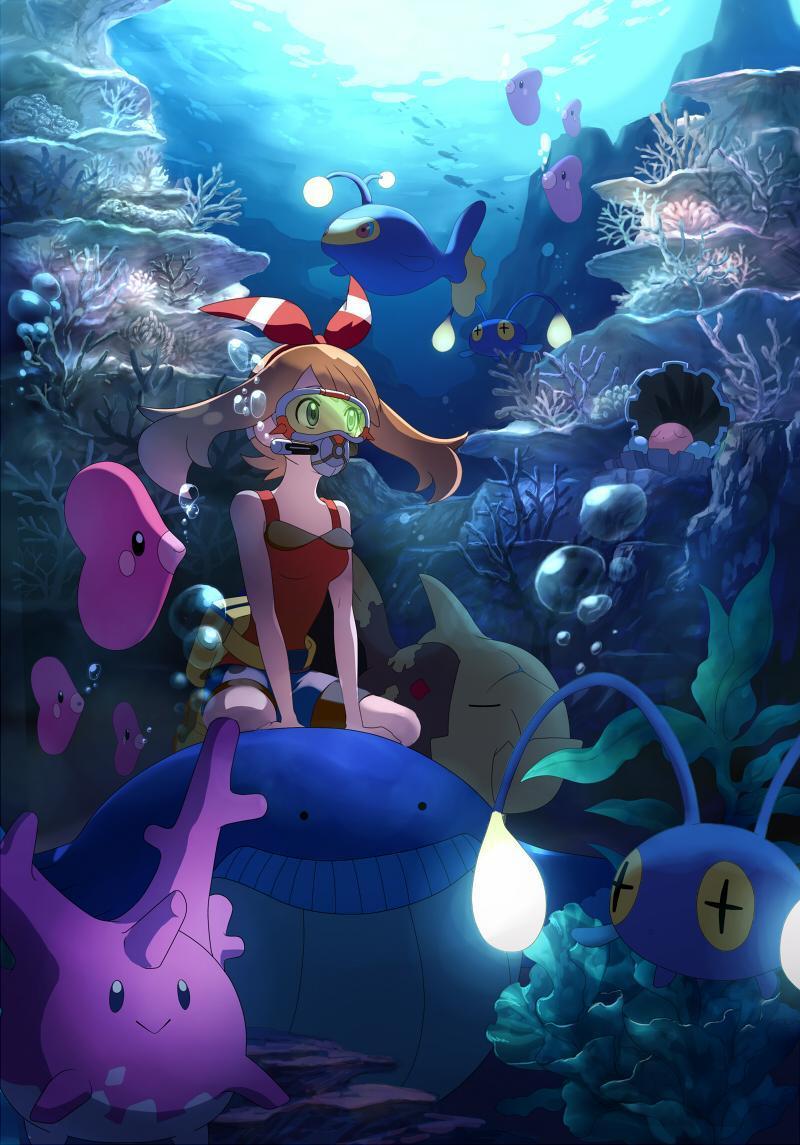 Pokemon Underwater Wallpapers - Top Free Pokemon Underwater Backgrounds ...