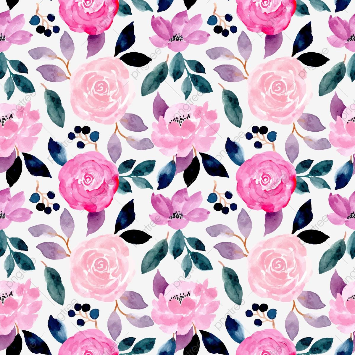 Pink Flower Pattern Wallpapers - Top Free Pink Flower Pattern ...
