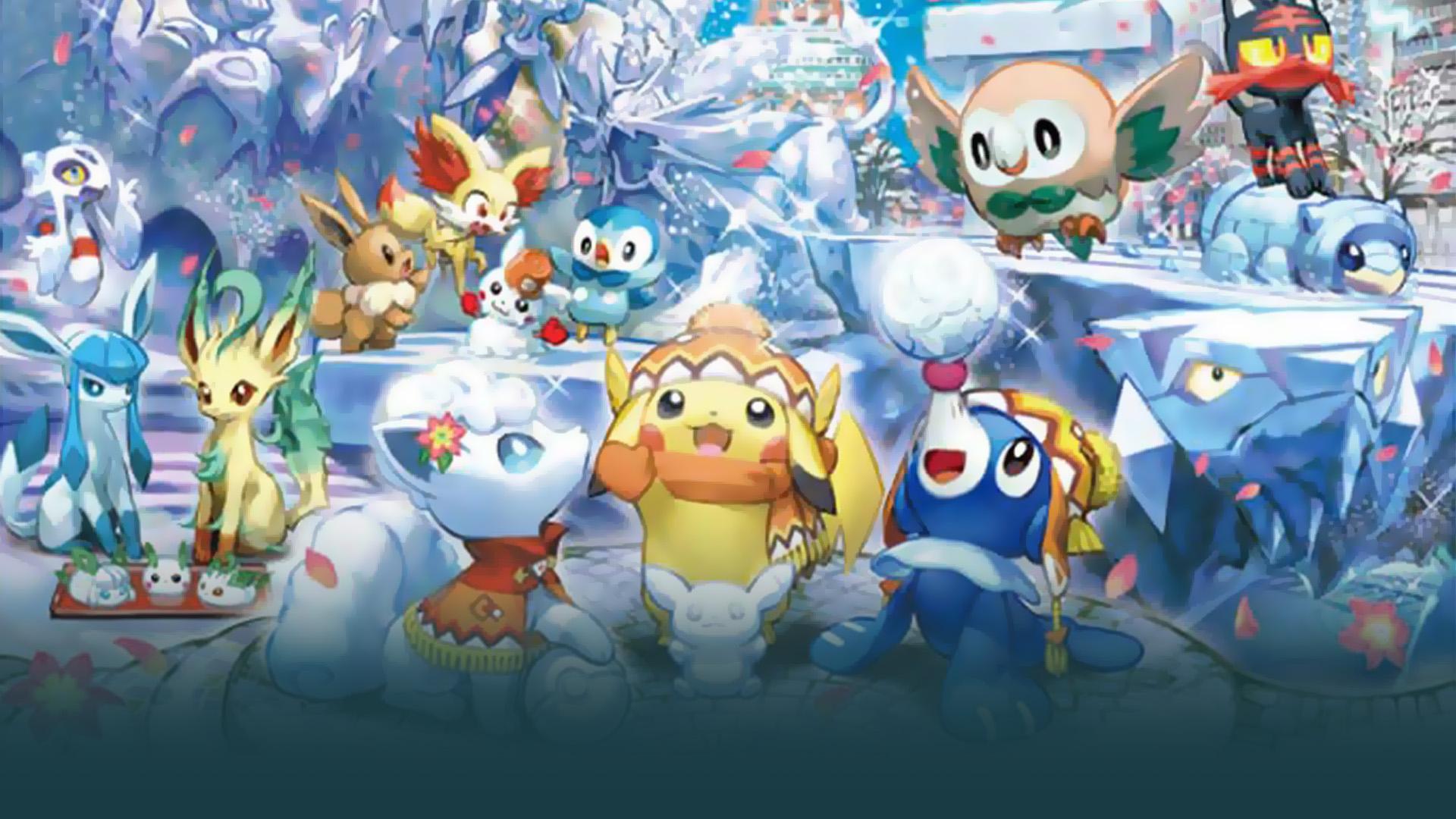 Winter Pokemon Wallpapers - Top Free Winter Pokemon Backgrounds ...