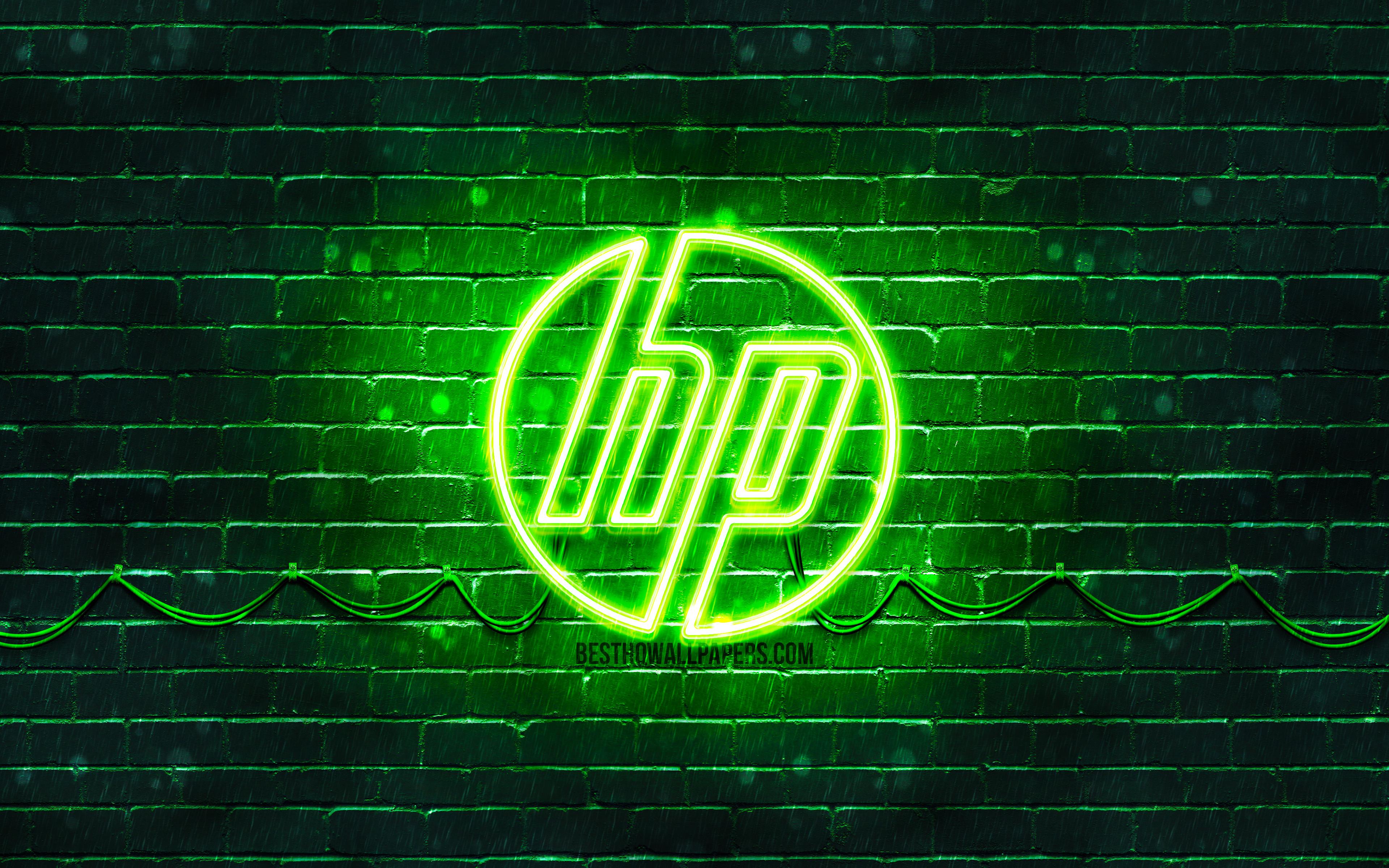 Green HP Logo Wallpapers - Top Free Green HP Logo Backgrounds ...