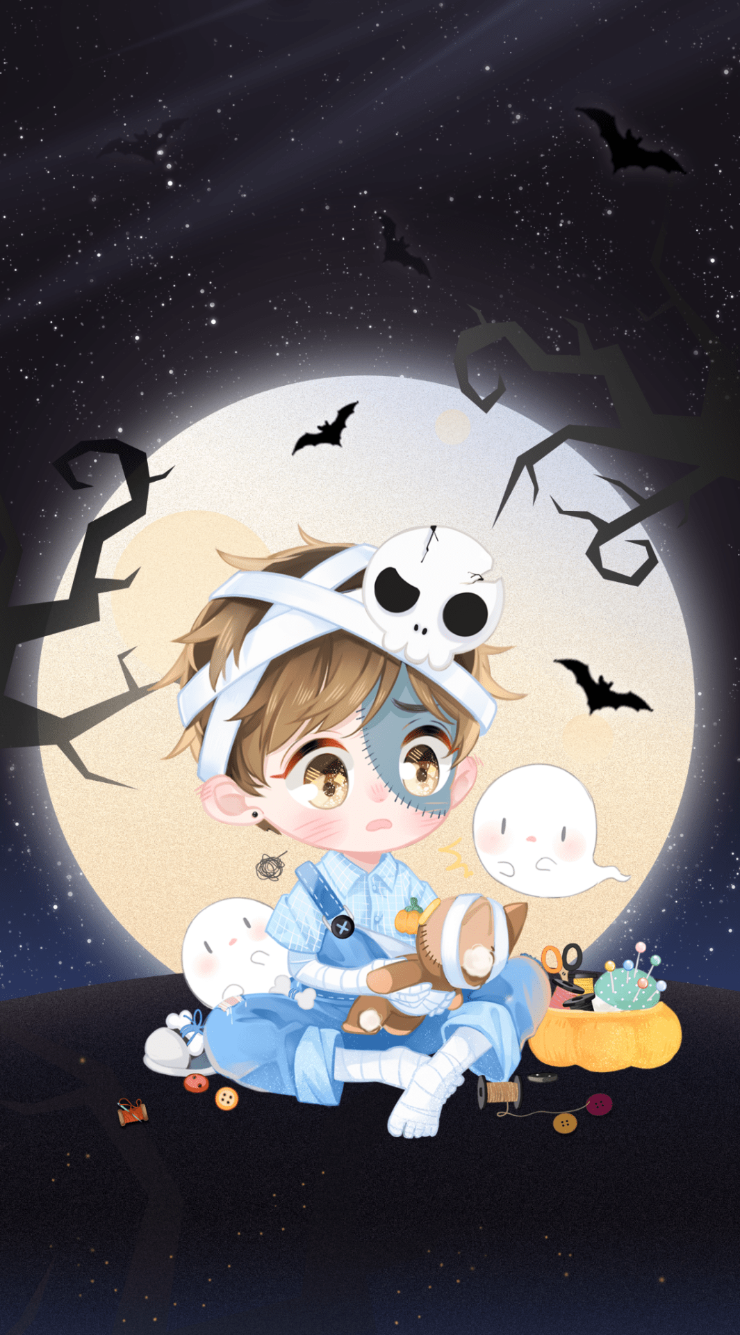 Halloween Chibi Wallpapers - Top Free Halloween Chibi Backgrounds ...