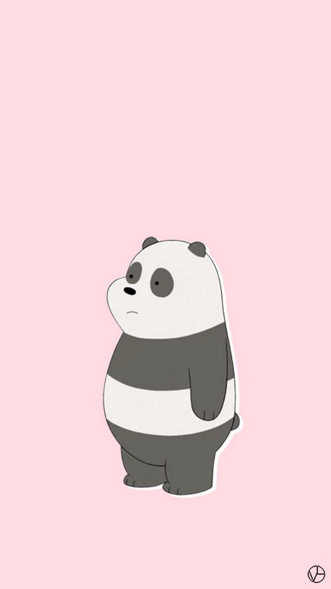 Cute Pink Panda Wallpapers - Top Free Cute Pink Panda Backgrounds ...