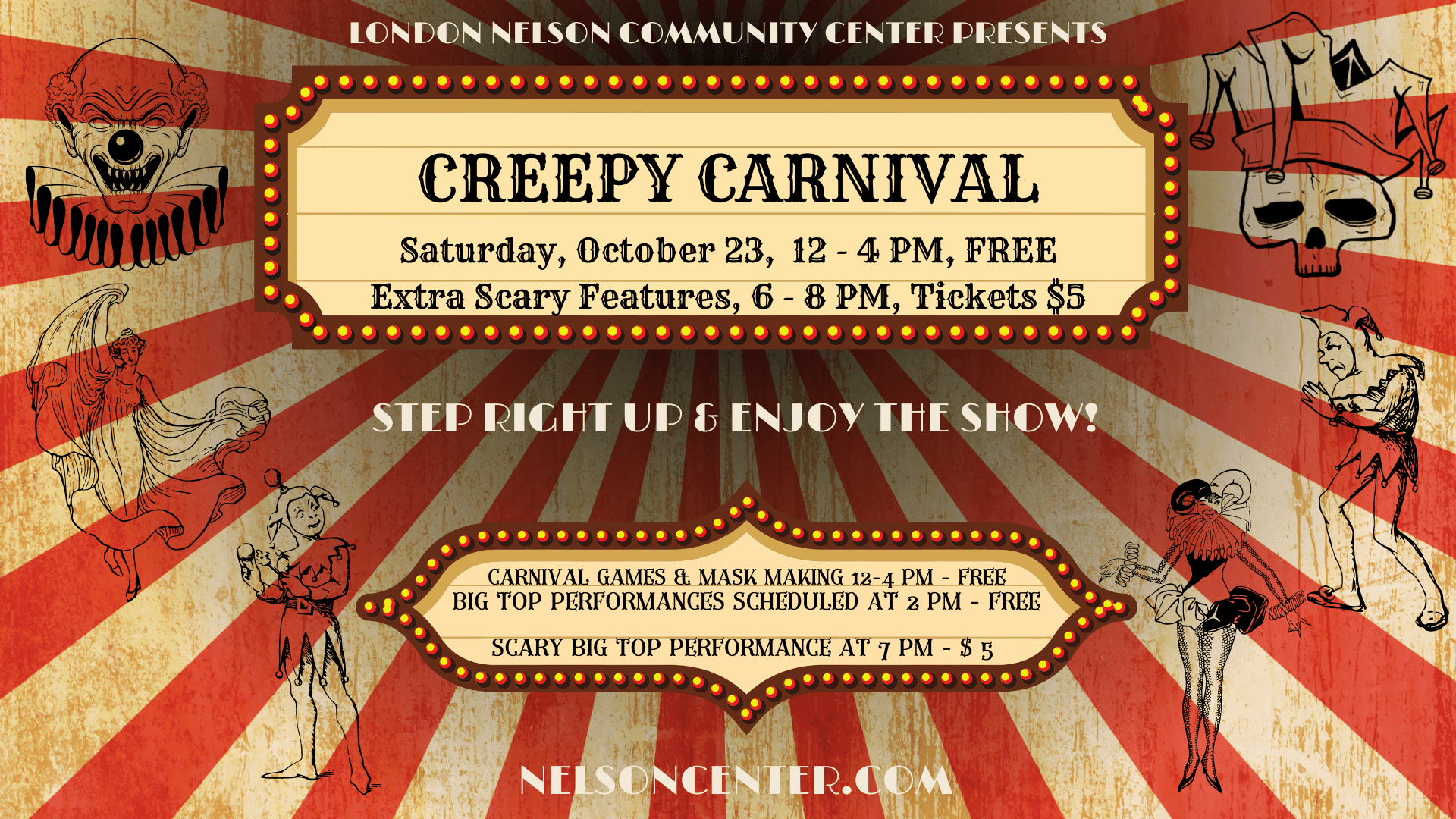 Creepy Carnival Wallpapers - Top Free Creepy Carnival Backgrounds ...