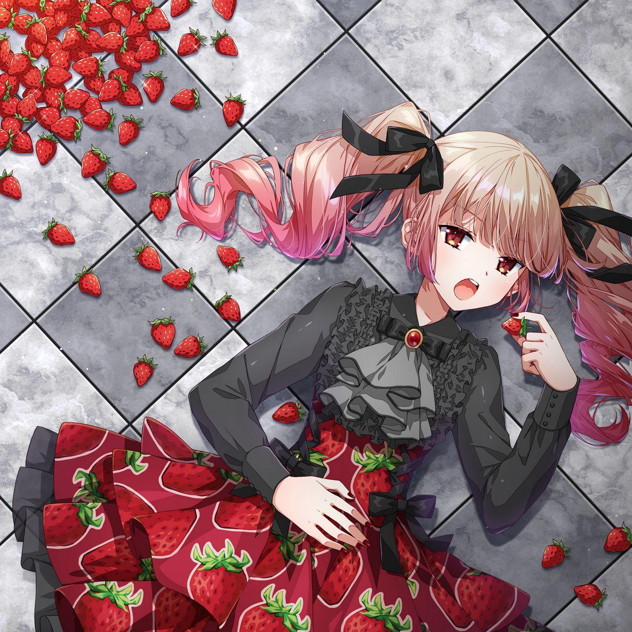Strawberry Anime Wallpapers - Top Free Strawberry Anime Backgrounds ...