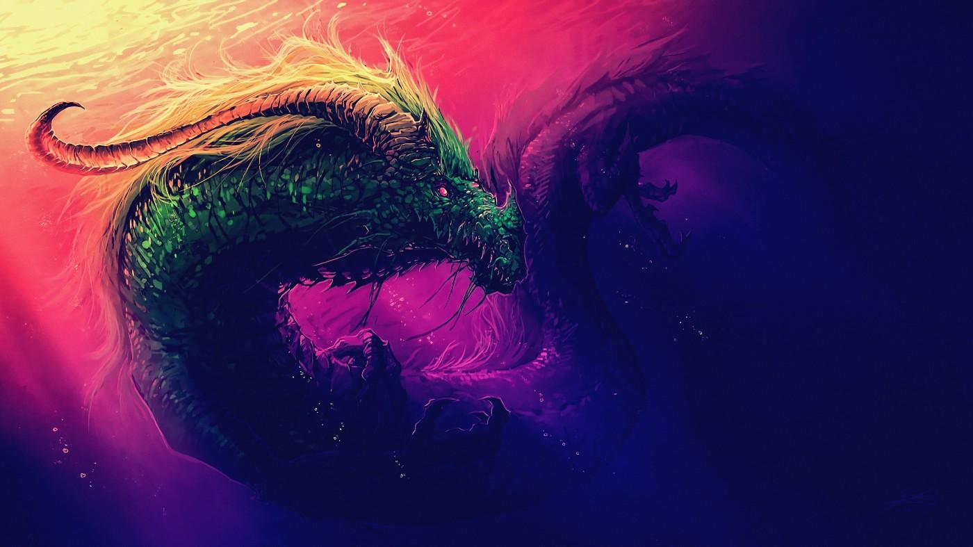 Colorful Dragon Wallpapers - Top Free Colorful Dragon Backgrounds ...