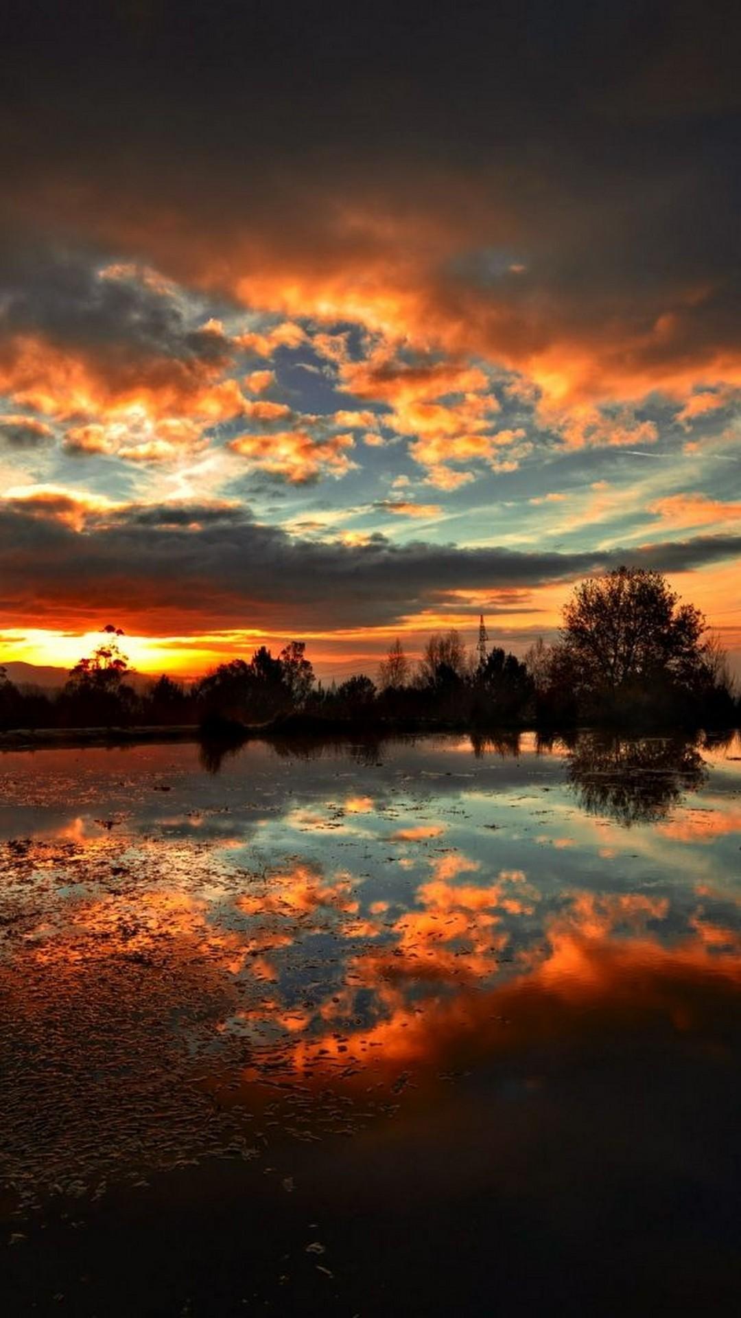 River Sunset iPhone Wallpapers - Top Free River Sunset iPhone ...