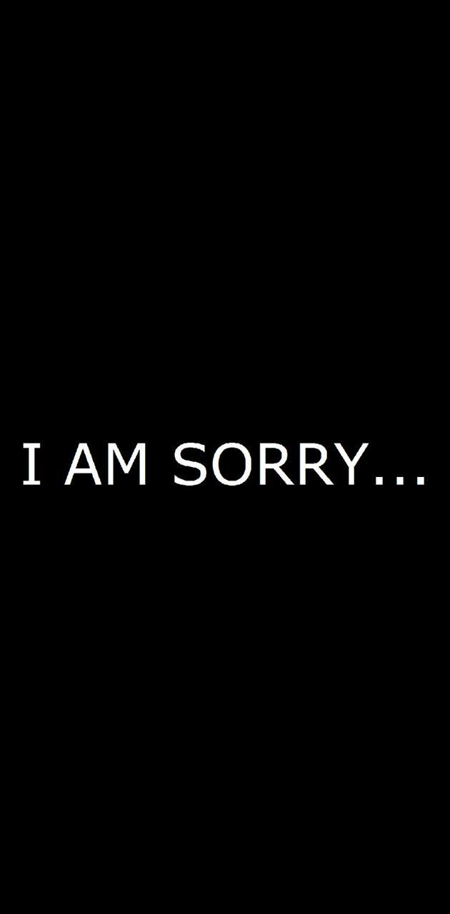 Sorry Black Wallpapers - Top Free Sorry Black Backgrounds - WallpaperAccess