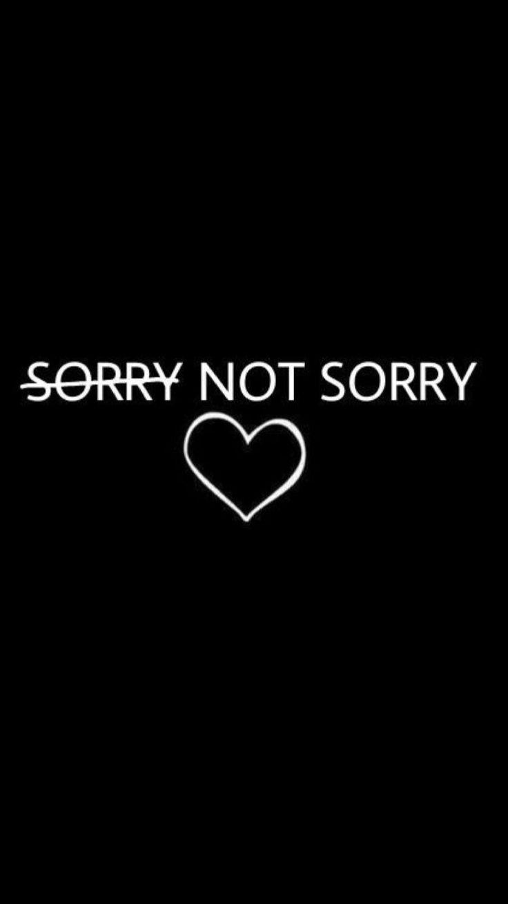 Sorry Black Wallpapers - Top Free Sorry Black Backgrounds - WallpaperAccess
