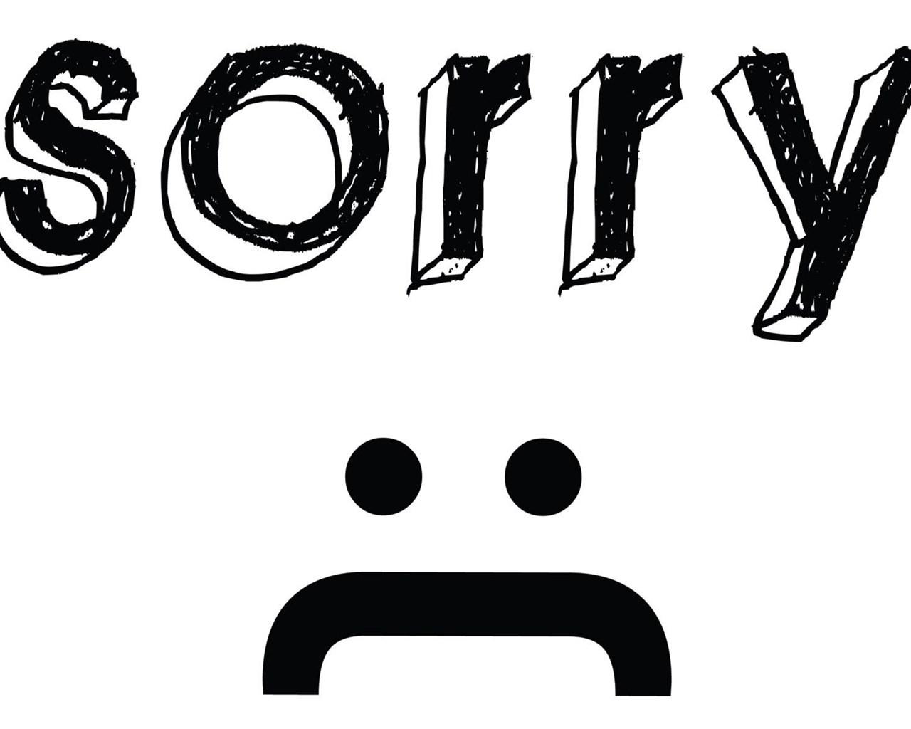 Sorry Black Wallpapers - Top Free Sorry Black Backgrounds - WallpaperAccess