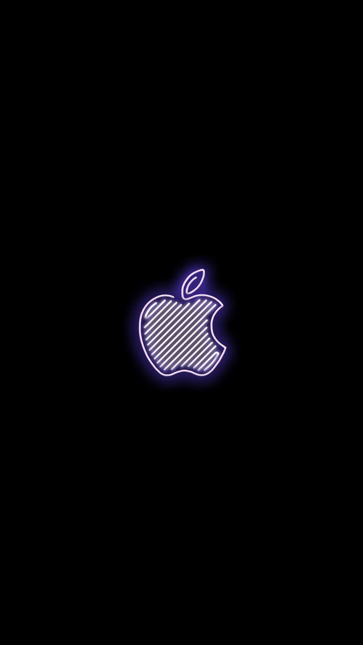 Neon Blue Apple Wallpapers - Top Free Neon Blue Apple Backgrounds ...